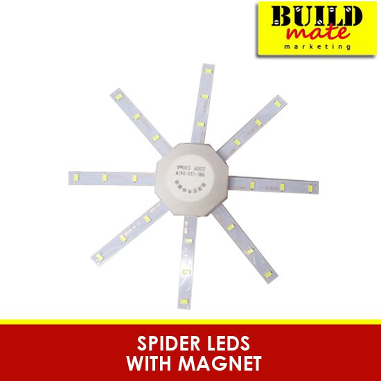 Spider LEDS with Magnet Circular Tube — Buildmate