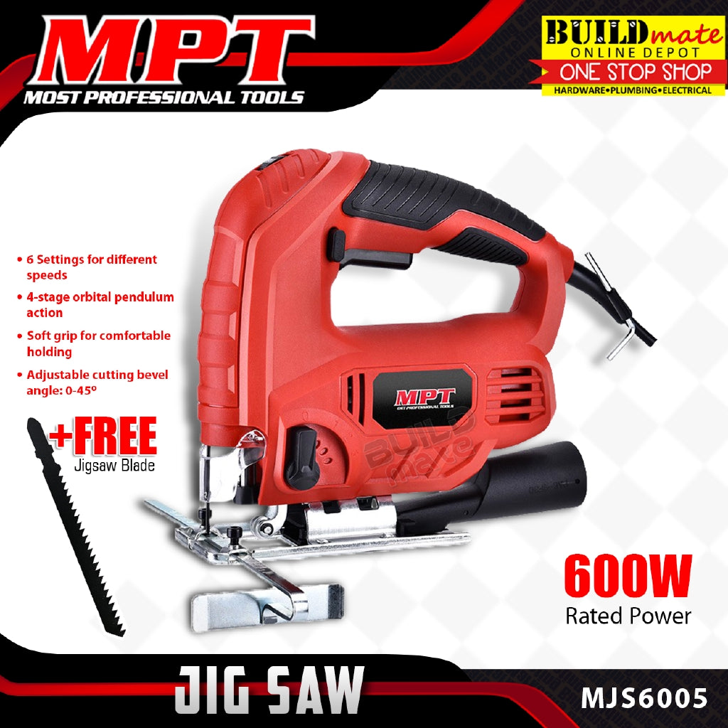 MPT Electric Jigsaw 600W MJS6005 Most Professional Tools •BUILDMATE ...