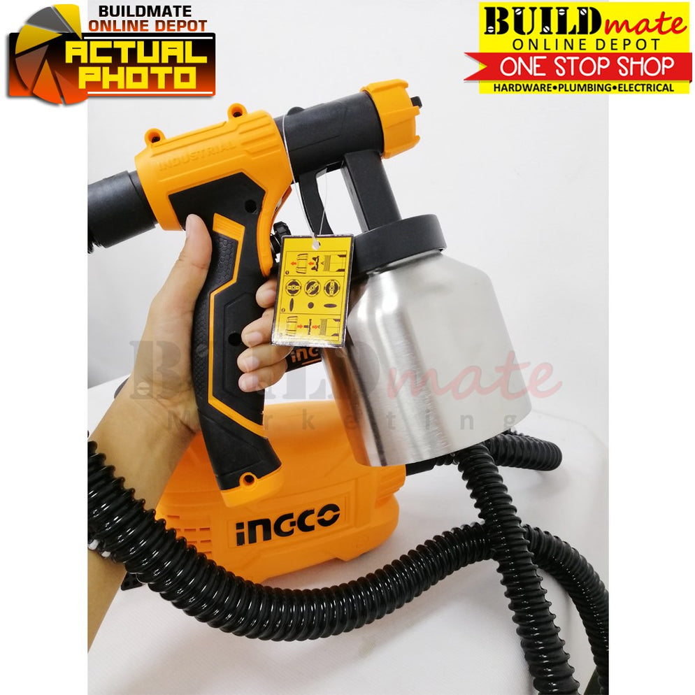 INGCO Floor Based HVLP Spray Gun 550W 800ml (Aluminum Can) Electric Sp ...