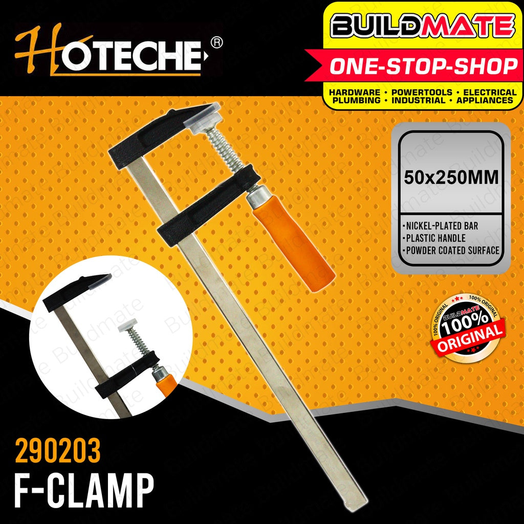 Hoteche F-Clamp Clamps 50x250m HTC-290203 •BUILDMATE• — Buildmate