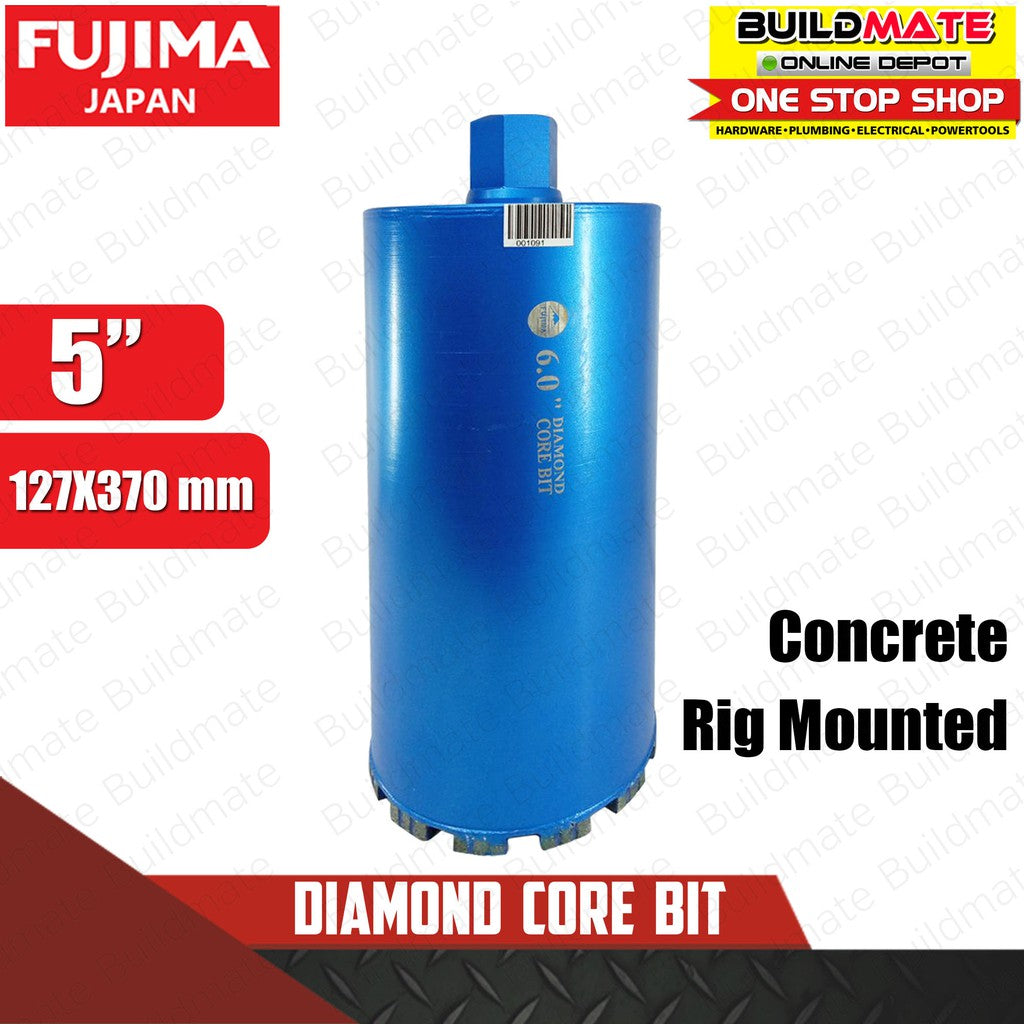 FUJIMA 5" Diamond Core Bit 127 x 370mm •BUILDMATE• — Buildmate