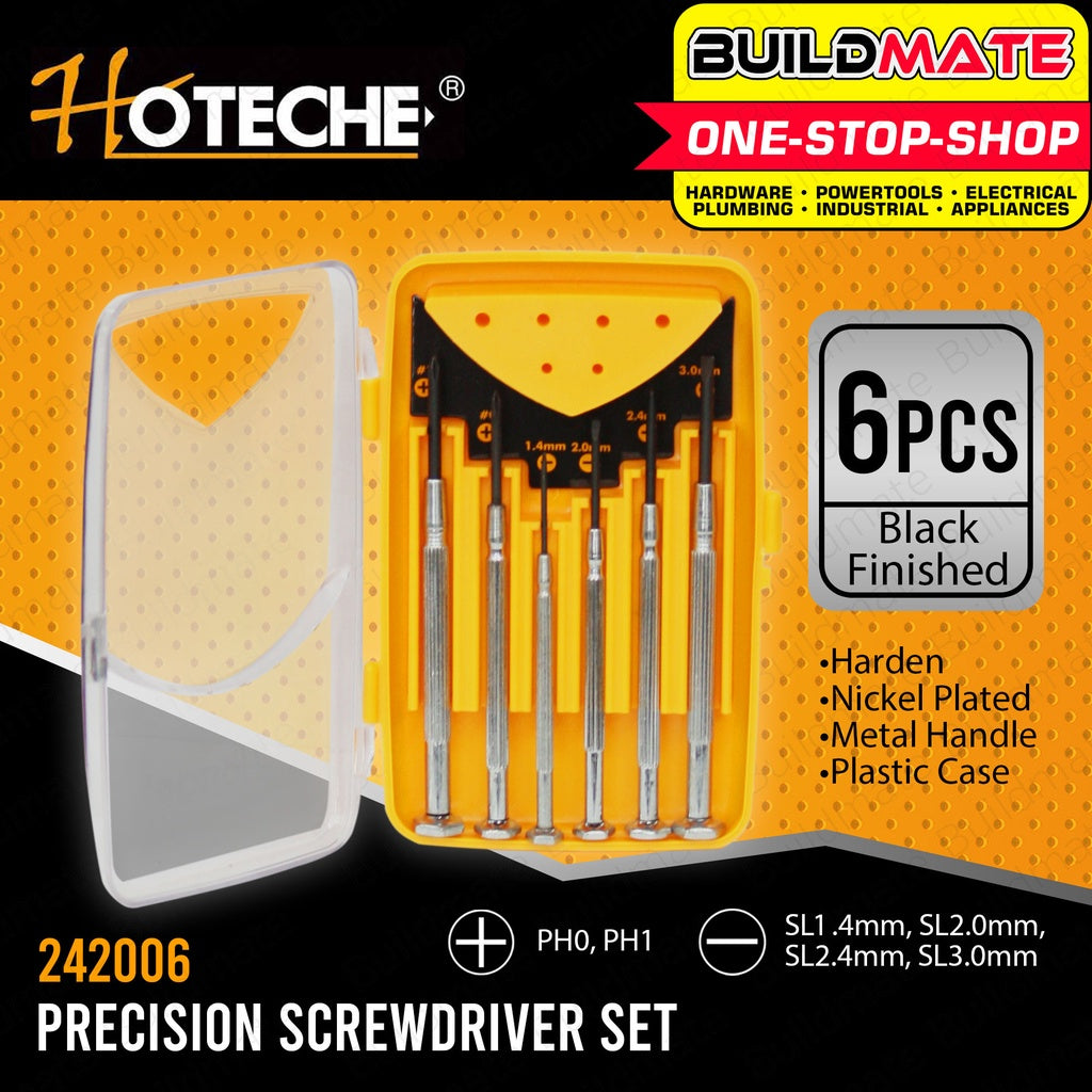 Hoteche Precision Screw Driver Screwdriver Set 6 PCS/SET HTC-242006 A ...