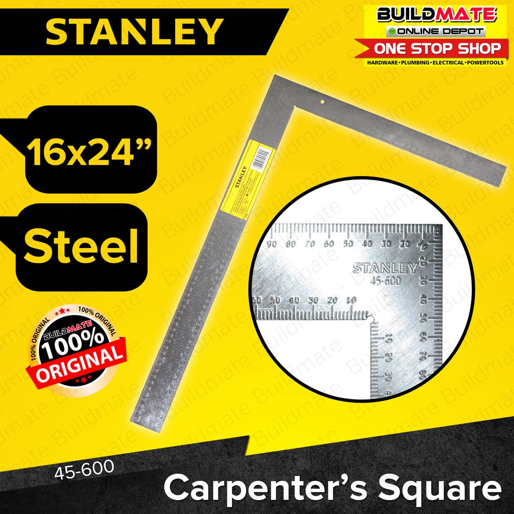 STANLEY TRI Carpenter Carpentry Square 16x24 45-600 SHT — Buildmate