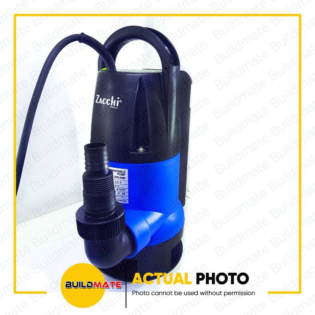 ZACCHI Micro Submersible Pump Dirty Water •BUILDMATE• — Buildmate