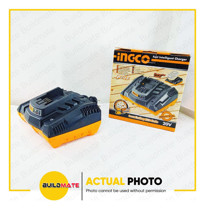 INGCO Fast Intelligent Charger 20V FCLI2003 POWERSHARE •BUILDMATE• IHT ...