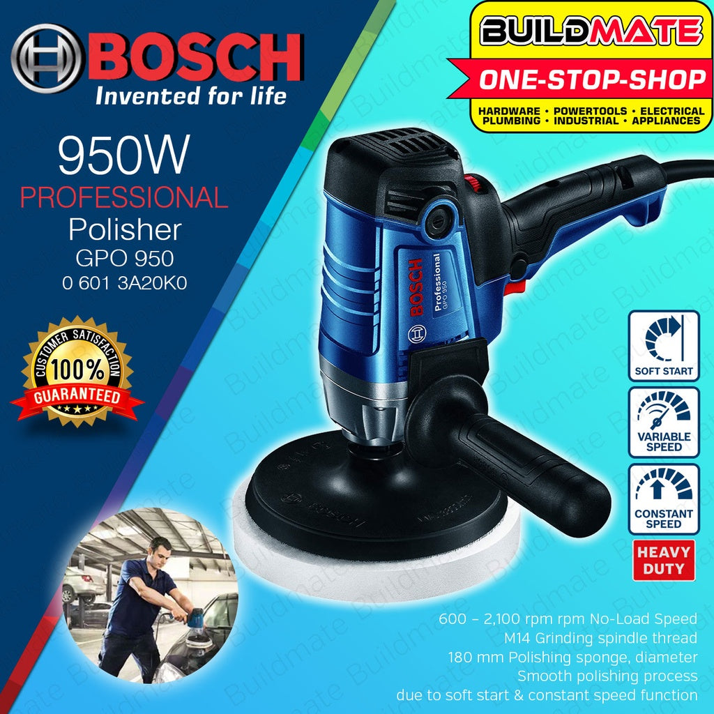 BOSCH Professional Universal Angle Polisher GPO 950 06013A20K0 100% OR ...