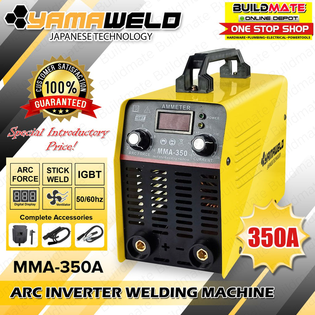 YAMAWELD 350A Japan Technology DC Inverter IGBT Compact Welding Machin ...