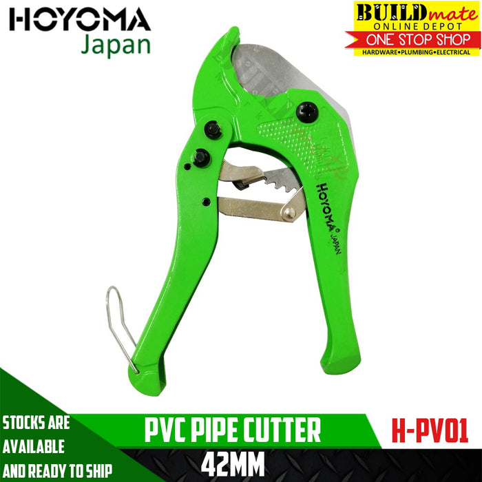 HOYOMA JAPAN MEGA 42mm PVC Plastic Pipe Cutter •BUILDMATE• — Buildmate