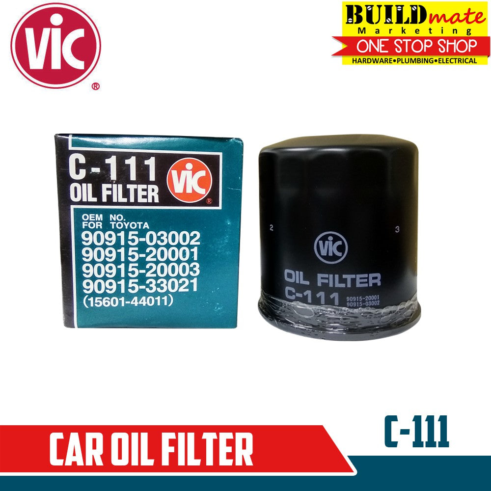 Vic Oil Filter C-111 Toyota Hilux/ Innova/ Fortuner/ Hisco — Buildmate