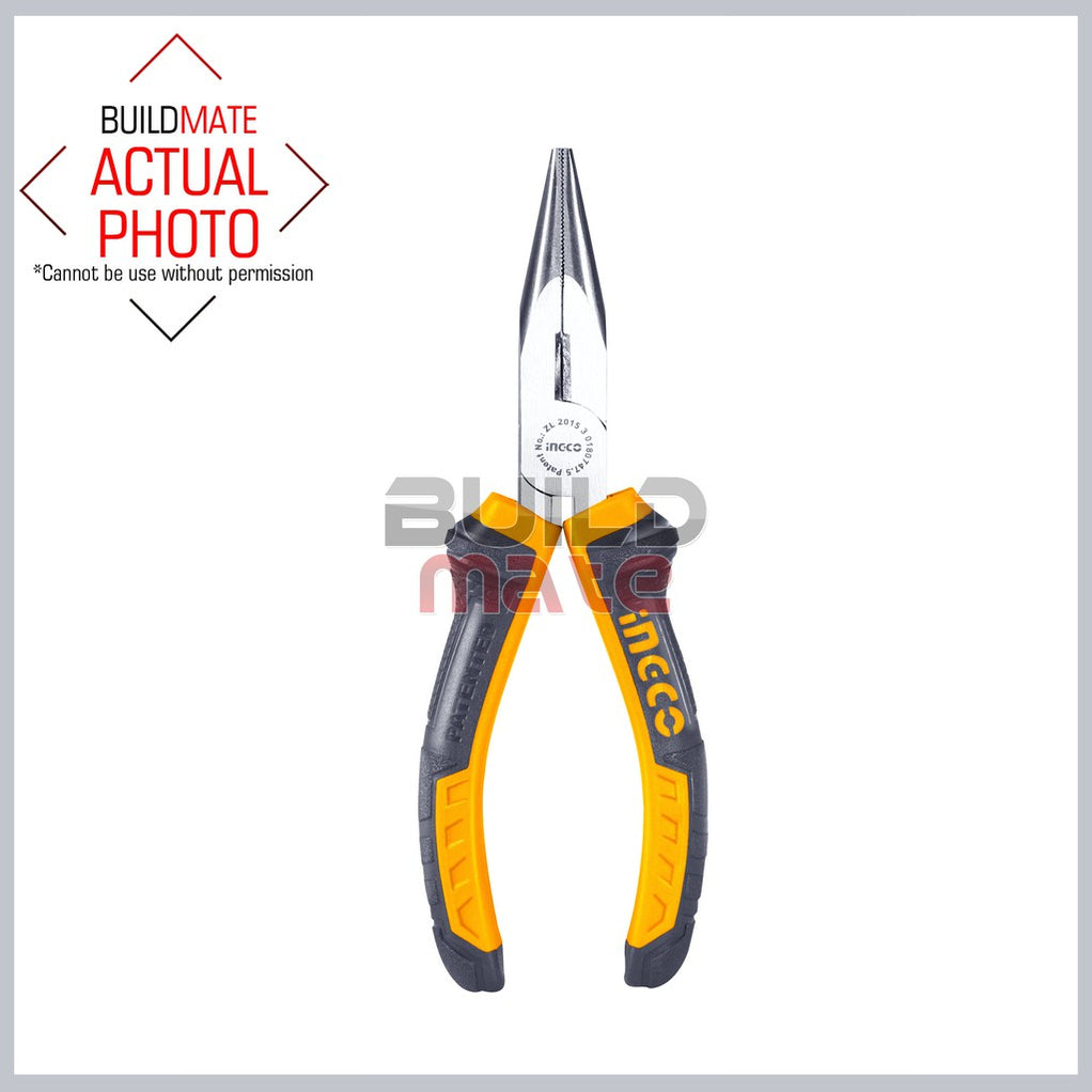 INGCO 3PCS Combination Plais Long Nose Diagonal Pliers Wire Cutter Set ...
