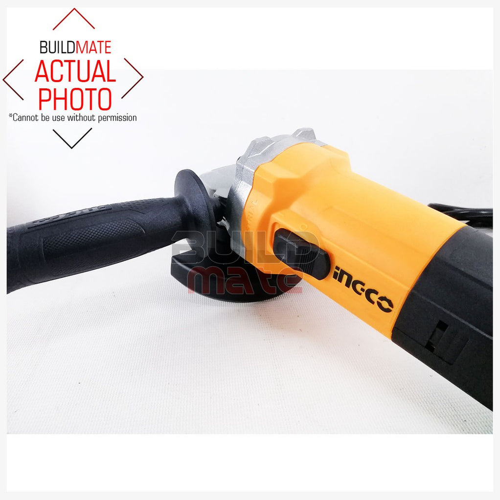 INGCO Angle Grinder 950W M10 Electric Grinding Machine w/ Auxiliary Ha ...