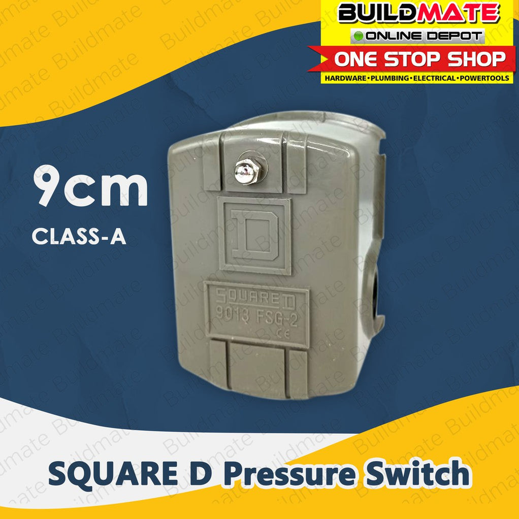 Square D Pressure Switch 9013 FSG-2 QUALITY CLASS-A •BUILDMATE• — Buildmate