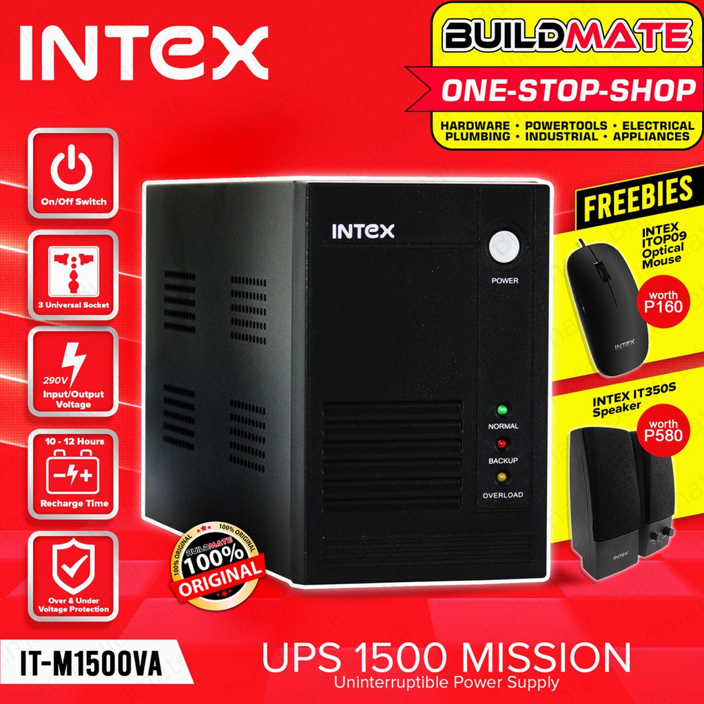 INTEX UPS Uninterruptible Power Supply 1500VA ITM1500VA 100% ORIGINAL ...
