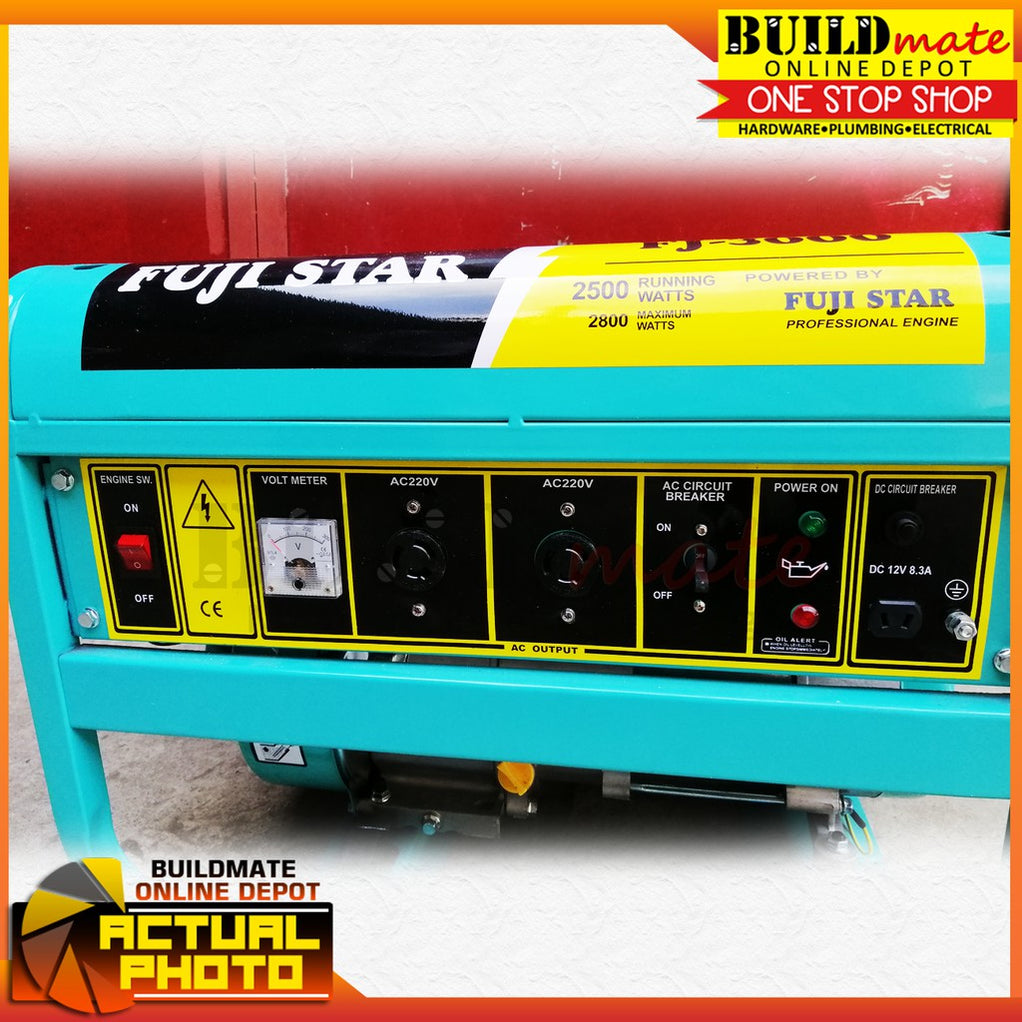 FUJISTAR Gasoline Generator FJ-3000 / NORTON •BUILDMATE• — Buildmate