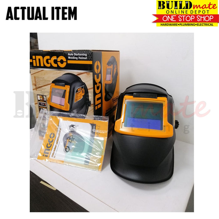 SALE! INGCO Solar Powered Auto Darkening Welding Helmet Mask AHM009 IH ...