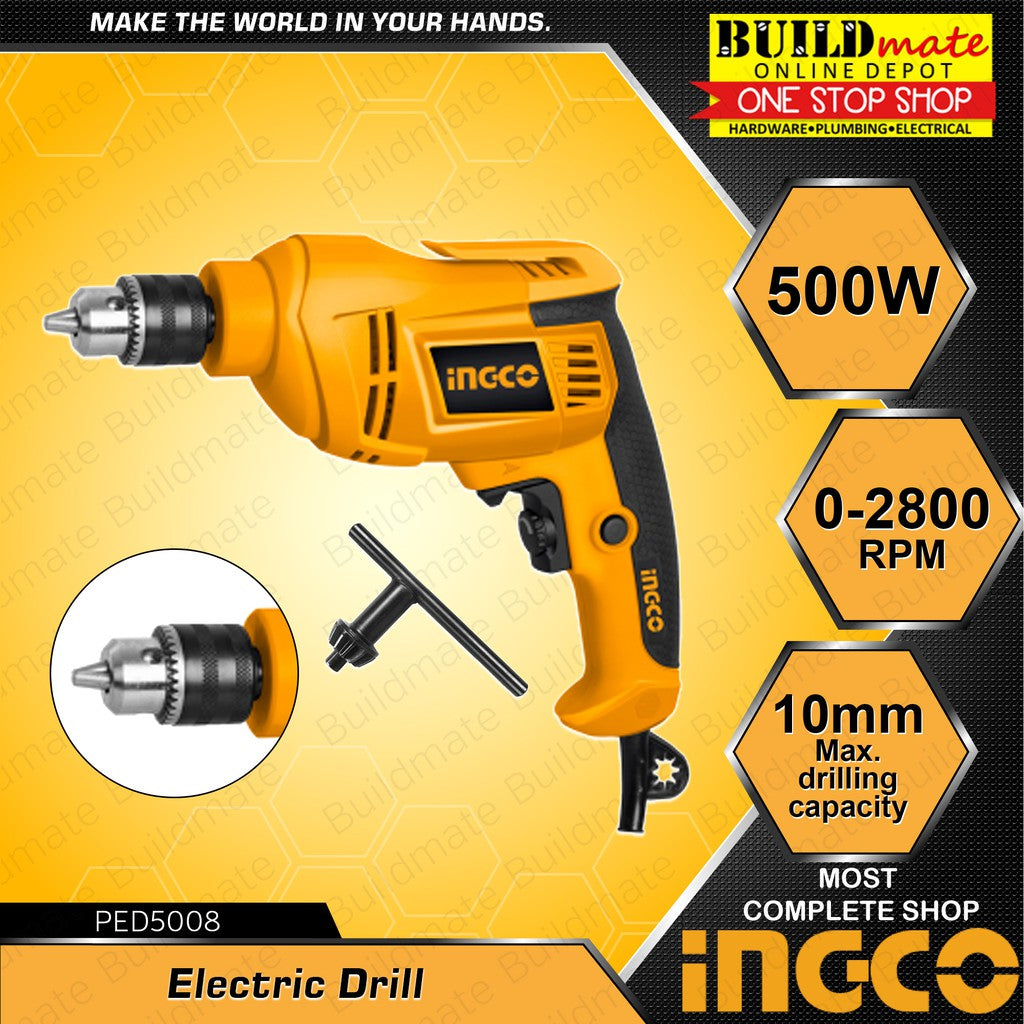 INGCO Electric Drill 500W PED5008 IPT — Buildmate