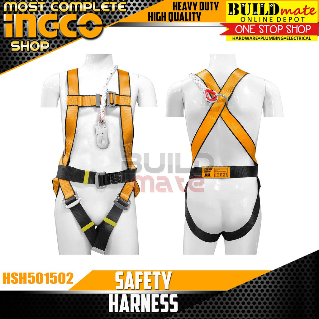 INGCO Safety Harness High Strength Polyester HSH501502 •BUILDMATE• IHT ...