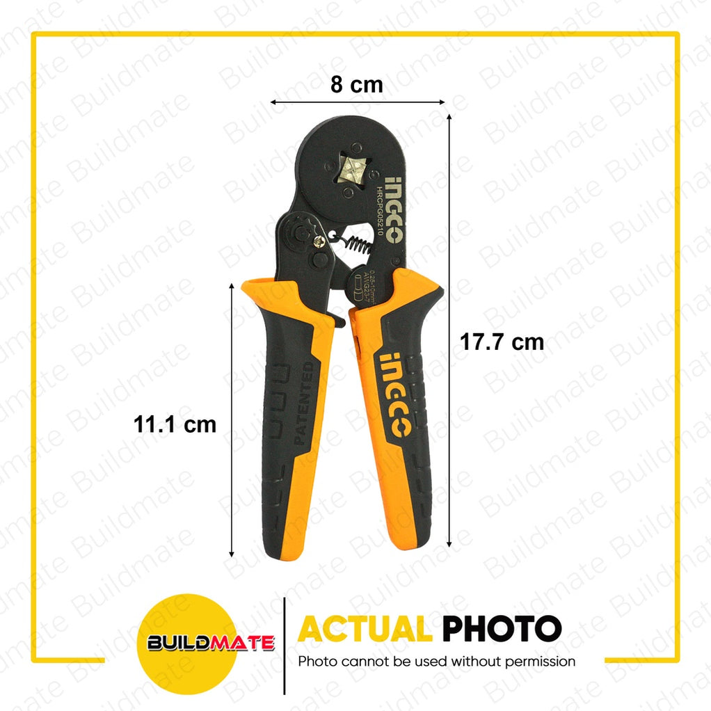 INGCO Ratchet Crimping Plier 6" HRCPG05210 •BUILDMATE• IHT — Buildmate
