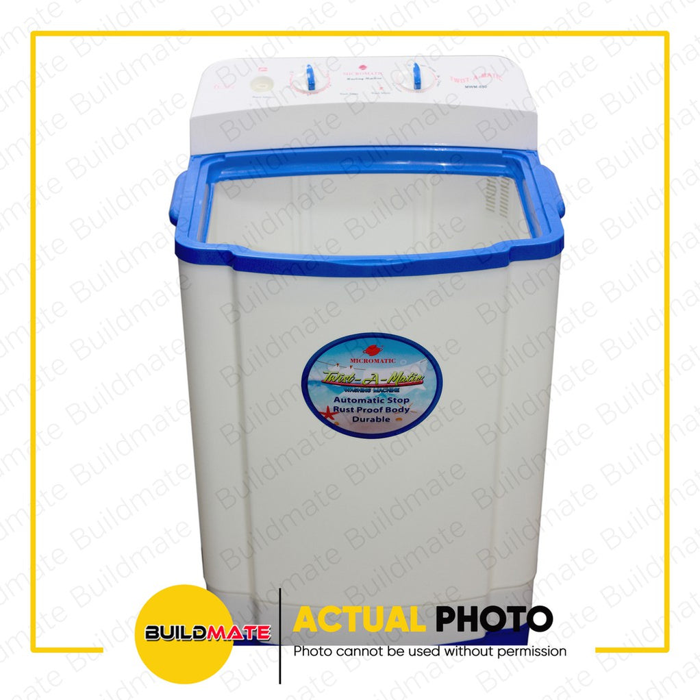 MICROMATIC Single Tub Washing Machine 6.5KG MWM-650 •BUILDMATE• — Buildmate