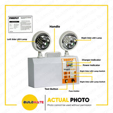 FIREFLY Rechargeable LED Twin Head Lamp Emergency Light FEL201L •BUILD ...