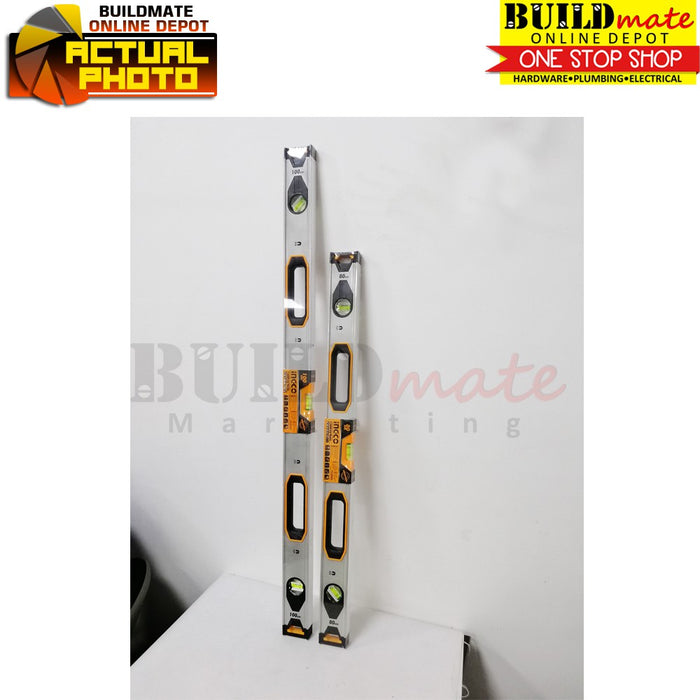 BUILDMATE Ingco Spirit level with Powerful Magnets 80cm - 150cm Double ...