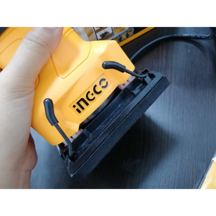 BUILDMATE Ingco Palm Sander 240W Finish Orbital Sheet Sander Power Too ...