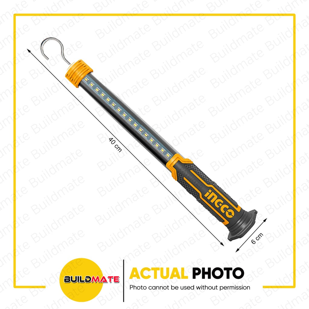 INGCO Rechargeable Work Lamp HWL36008LI •BUILDMATE• IPT — Buildmate