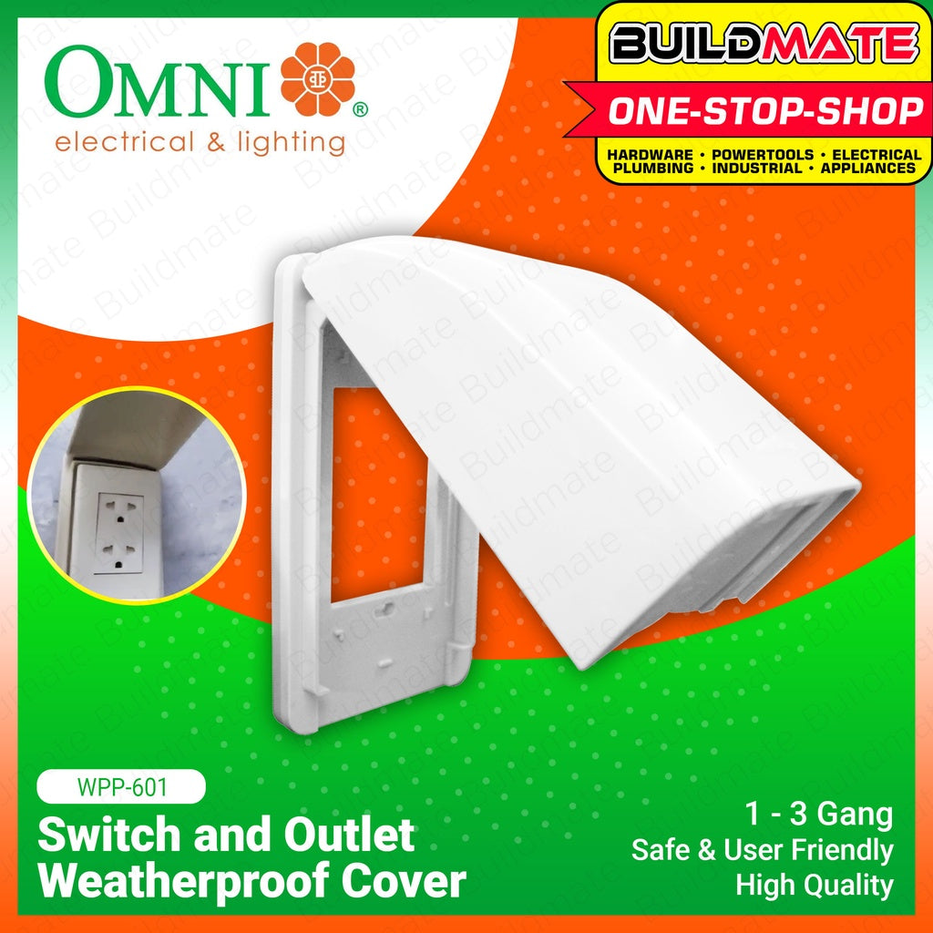 OMNI Weatherproof Switch Cover 1 to 3 Gang WPP-601 •BUILDMATE• — Buildmate