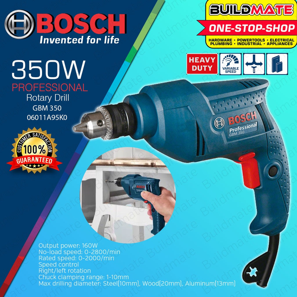 Bosch Professional Electric Drill GBM 350 06011A95K0 100% ORIGINAL / A ...