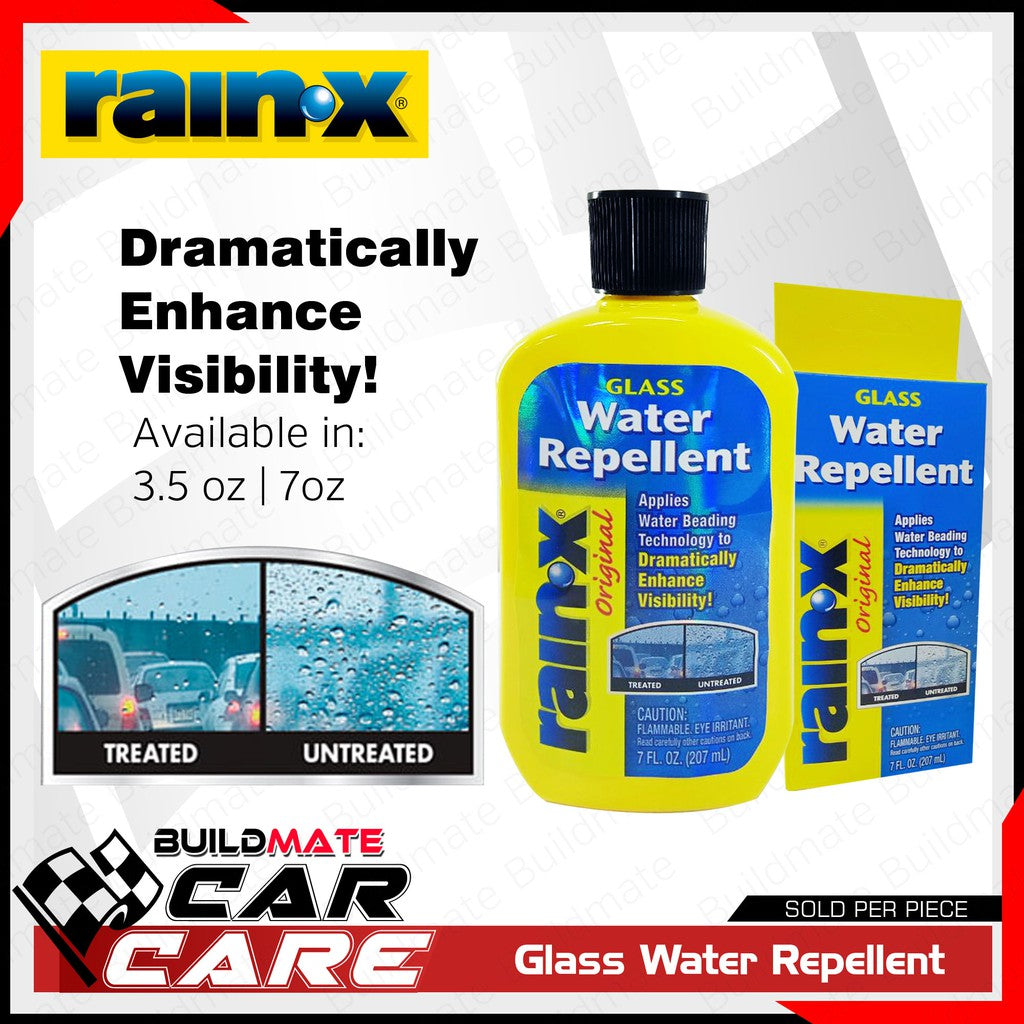 RAIN X ORIGINAL Glass Water Repellent 3.5 oz | 7 oz SOLD PER PIECE •BU ...