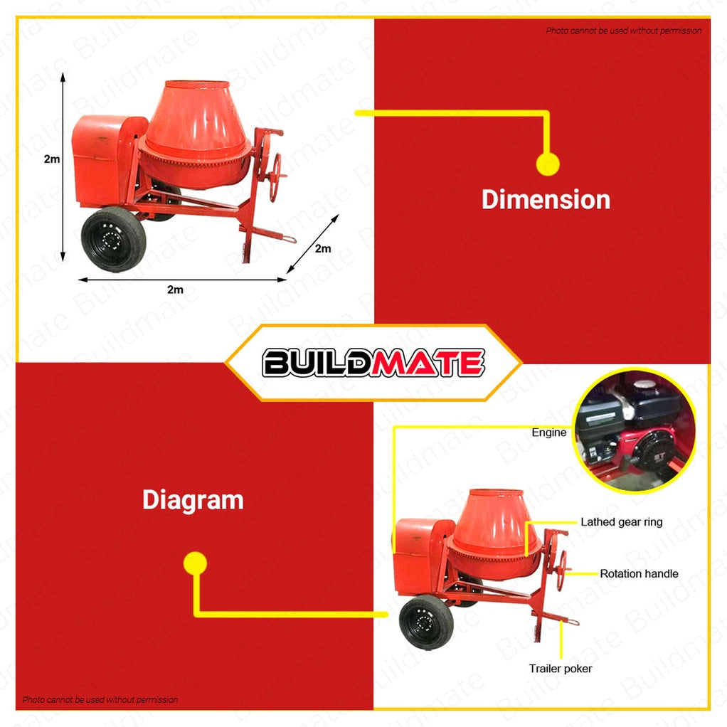 [MANILA AREA ONLY] EXTREME 1 Bagger A TYPE Cement Concrete Mixer with ...