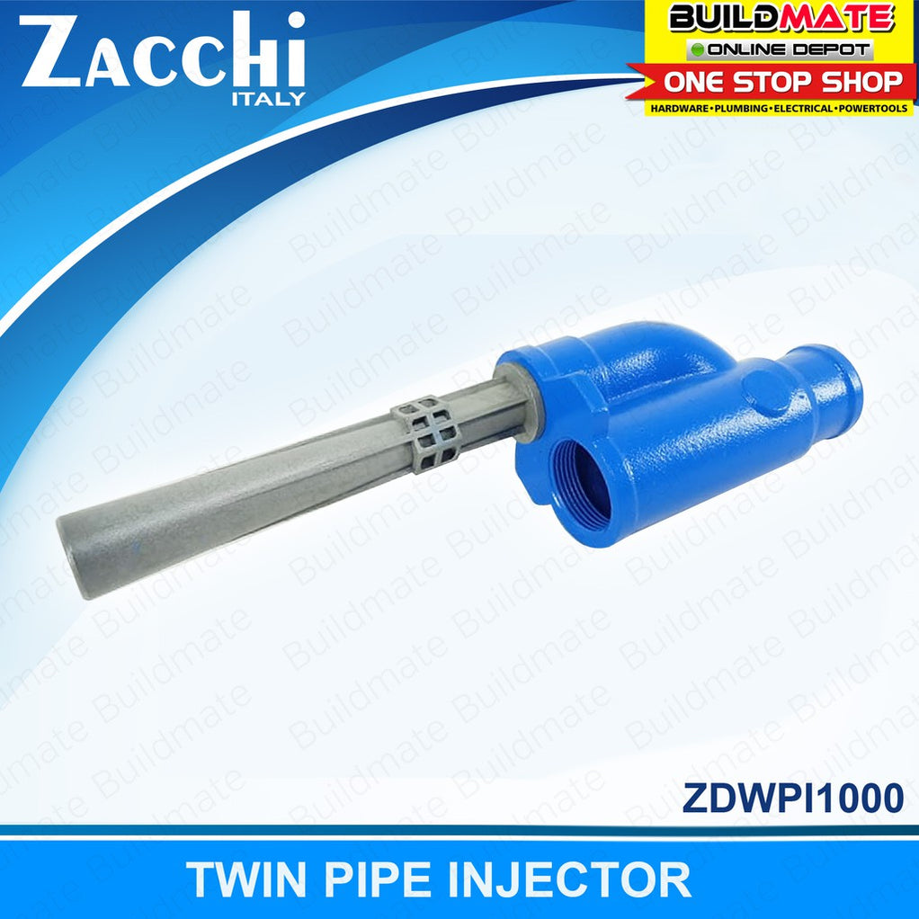 ZACCHI Twin Pipe INJECTOR for Deep Well Water Pump ZDWPI1000 •BUILDMAT ...