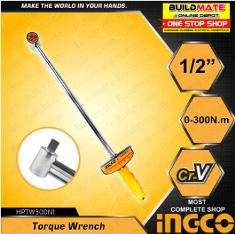INGCO Torque Wrench HPTW300N1 •BUILDMATE• IHT — Buildmate