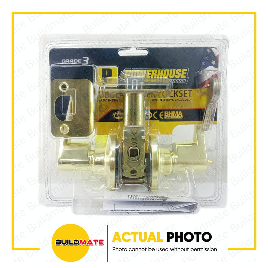 BUILDMATE Powerhouse PRO SERIES Tubular Entrance Lever Curved Lockset ...