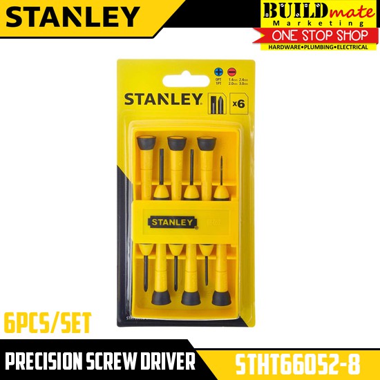 Stanley Screw Driver Precision Yellow for Jewelry, Eyewear, Small Scre ...