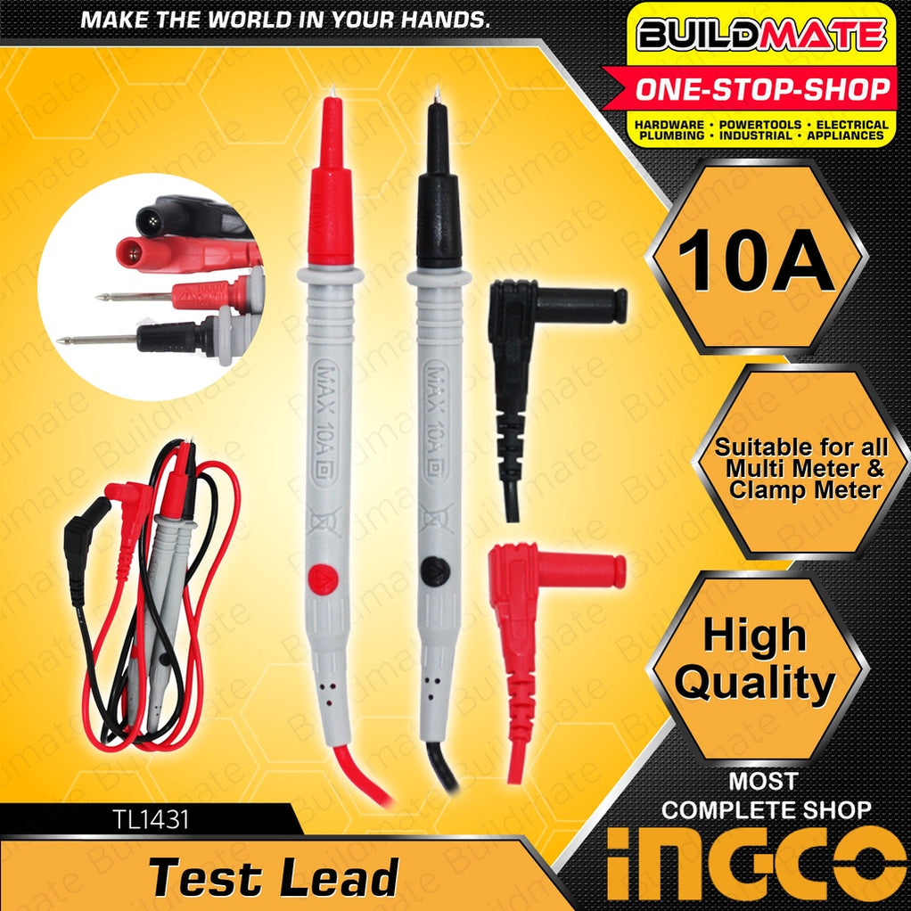 INGCO Test Lead for Multimeter 10A TL1431 •BUILDMATE• HT2 — Buildmate