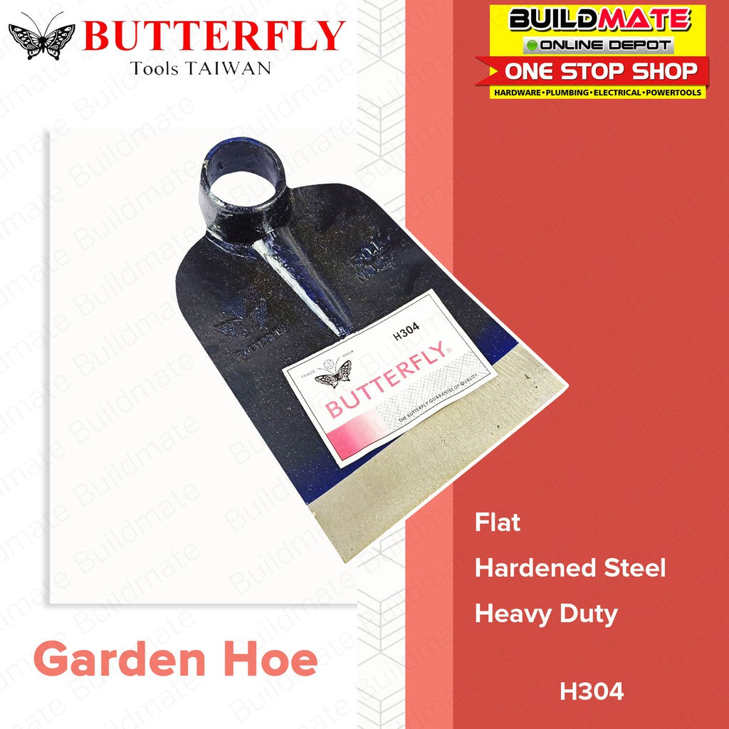 BUTTERFLY Garden Hoe without Handle H304 •BUILDMATE• — Buildmate