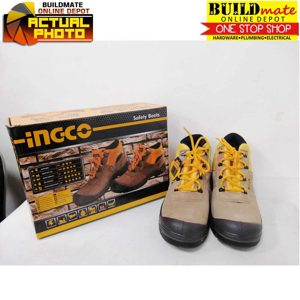 INGCO Safety Boots Size 44 SSH02SB.44 •BUILDMATE• IHT — Buildmate