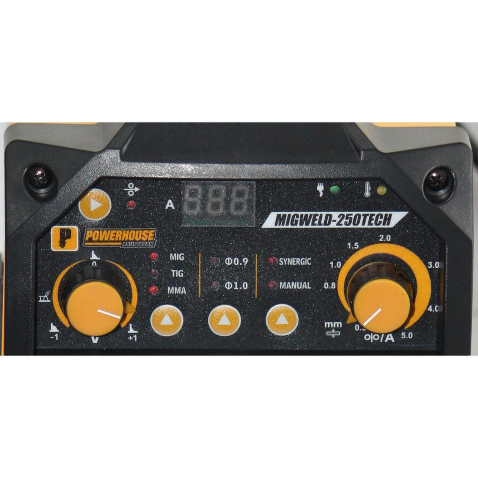 POWERHOUSE USA 300A Migweld Gasless Portable Inverter Welding Machine ...