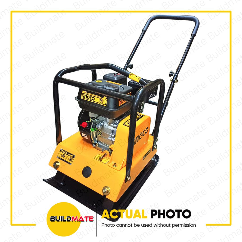 INGCO Gasoline Plate Compactor 4.8KW 6.5HP GCP100-2 •BUILDMATE• IPT ...