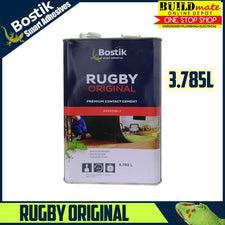 Bostik RUGBY Original/ EXCEL Premium Contact Cement GALLON 3.785L •BUI ...