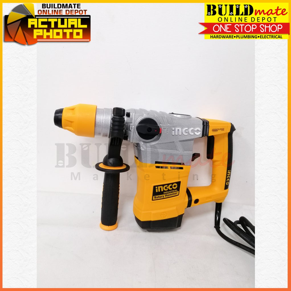 INGCO Rotary Hammer Chipping Gun 1800W RH18008 +FREE TAPEMEASURE •BUIL ...