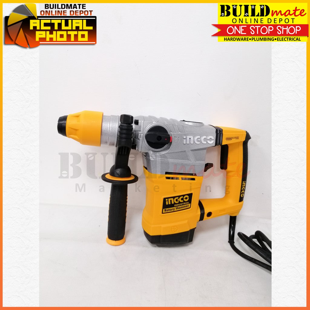 INGCO Rotary Hammer Chipping Gun 1800W RH18008 +FREE TAPEMEASURE •BUIL ...