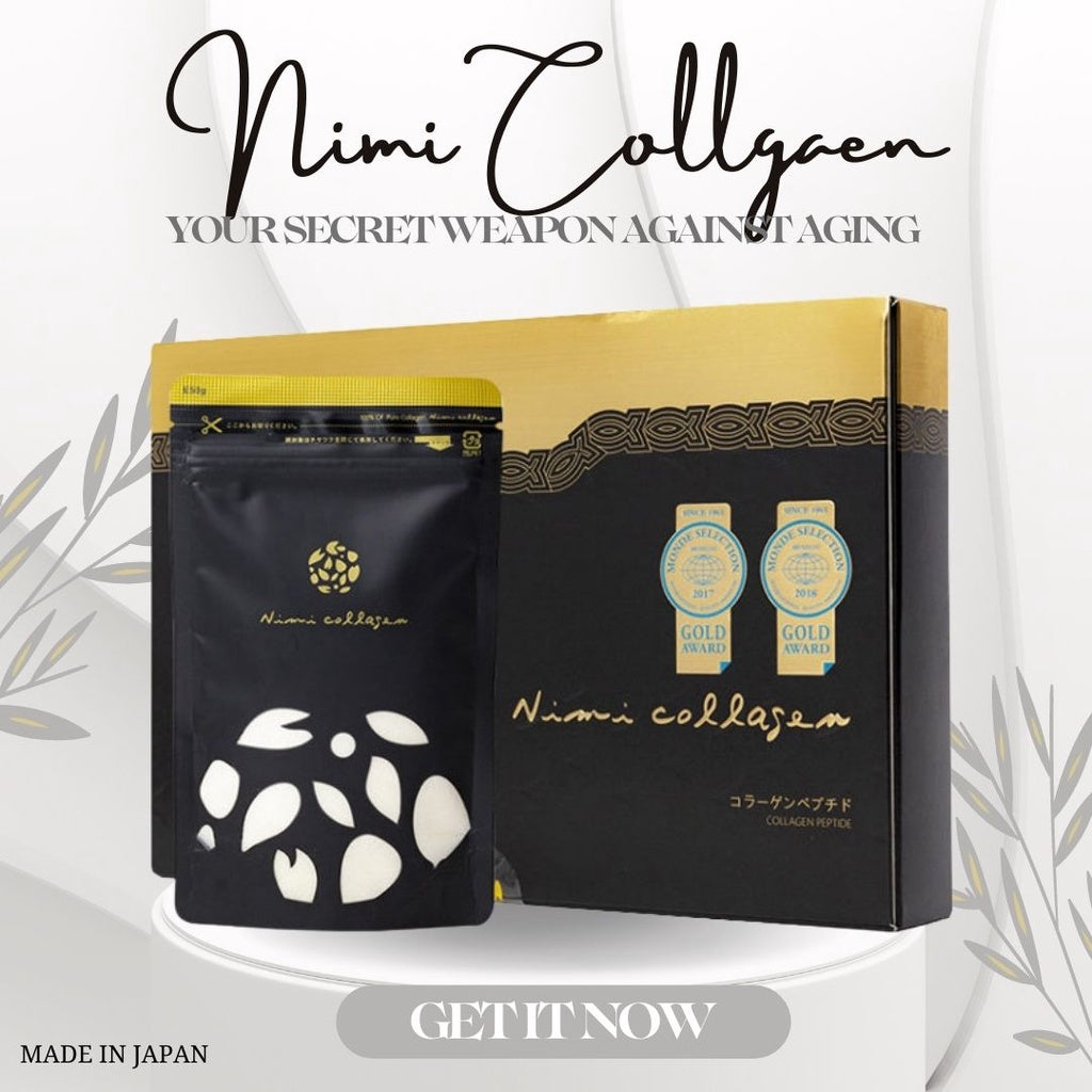 NIMI Made In JAPAN Collagen Peptides Powder 50g •BUILDMATE• — Buildmate