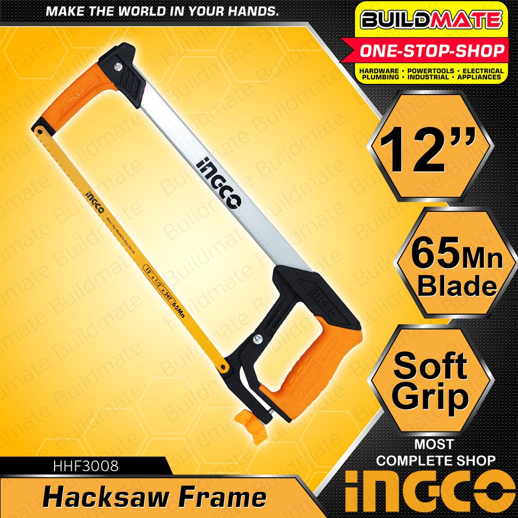 INGCO Hacksaw Frame 300mm / 12" HHF3008 •BUILDMATE• HT2 — Buildmate