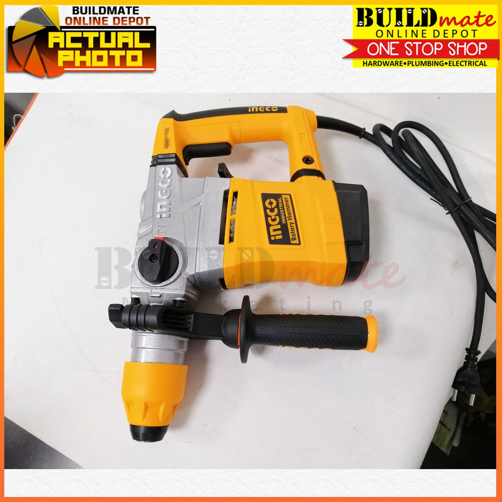 INGCO Rotary Hammer Chipping Gun 1800W RH18008 +FREE TAPEMEASURE •BUIL ...