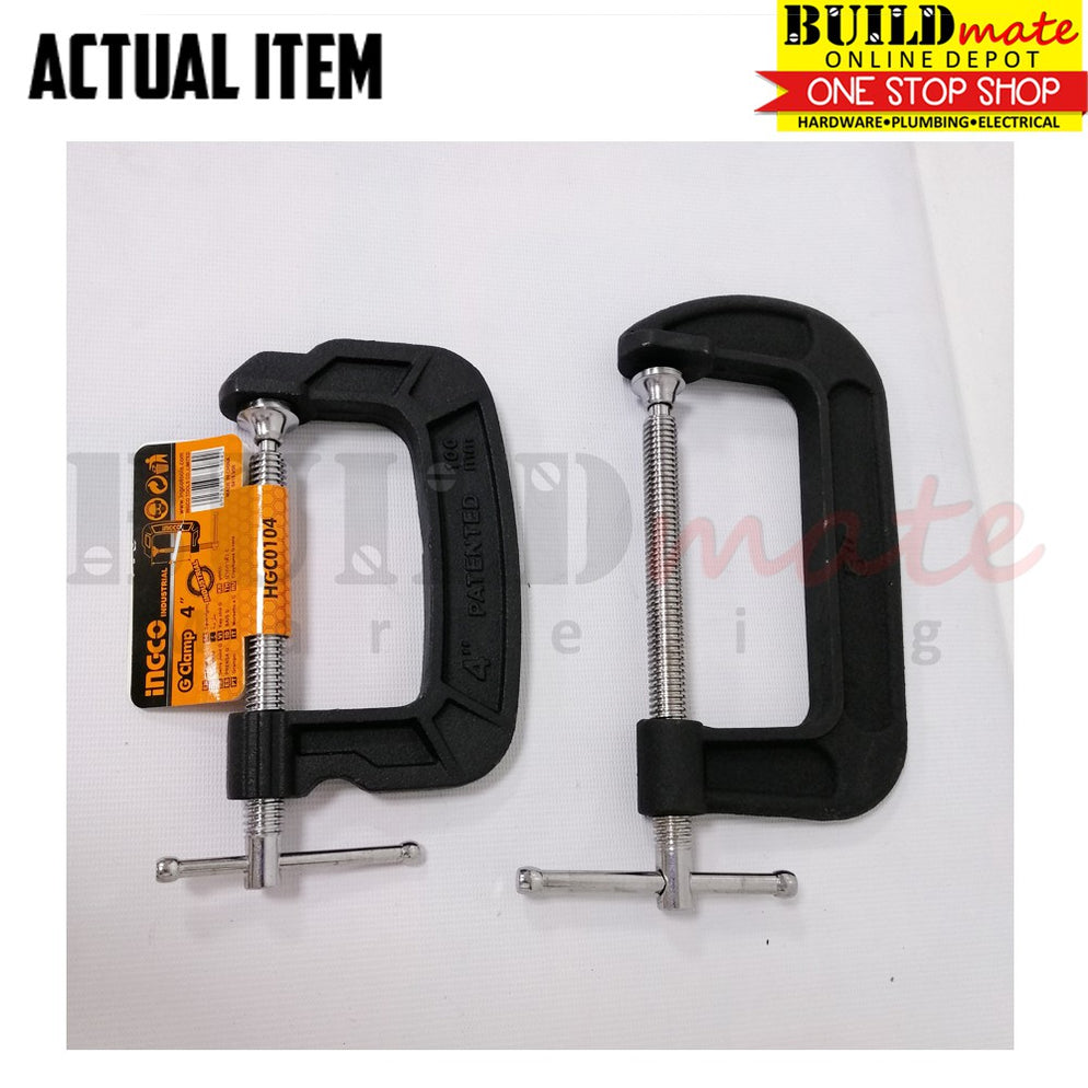 INGCO G Clamp Cast Iron 4" , 5" , 6" •BUILDMATE• IHT — Buildmate
