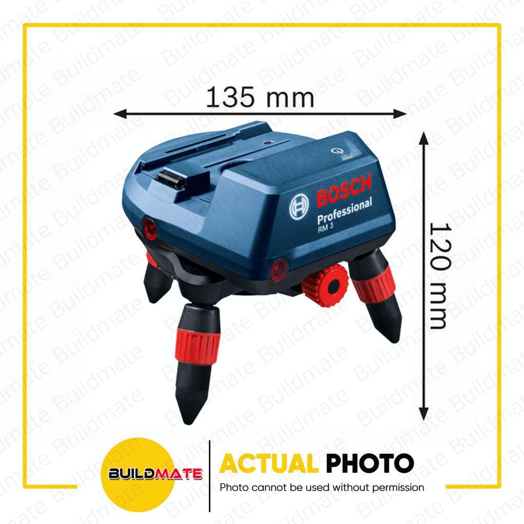 BOSCH RM 3 Bluetooth Motorised Rotating Mount compatible for GCL 2-50 ...