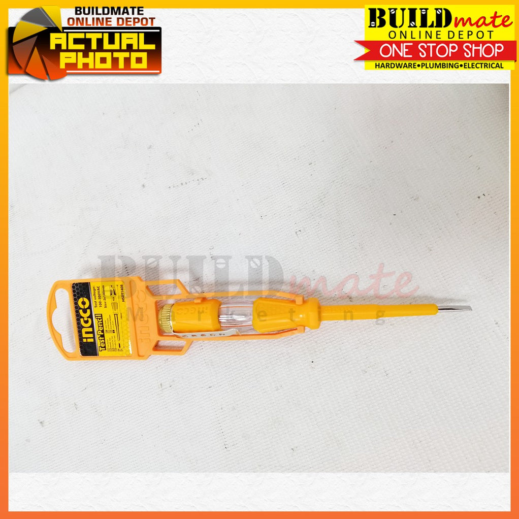 INGCO Test Pencil 100-500VAC HSDT1408 •BUILDMATE• IHT — Buildmate