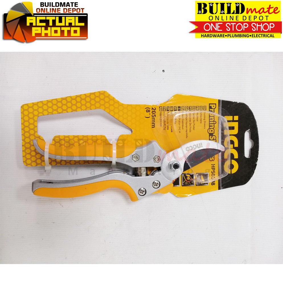 INGCO Pruning Shear Plant Scissor Stem Cutter 8" 205mm HPS0308 •BUILD ...